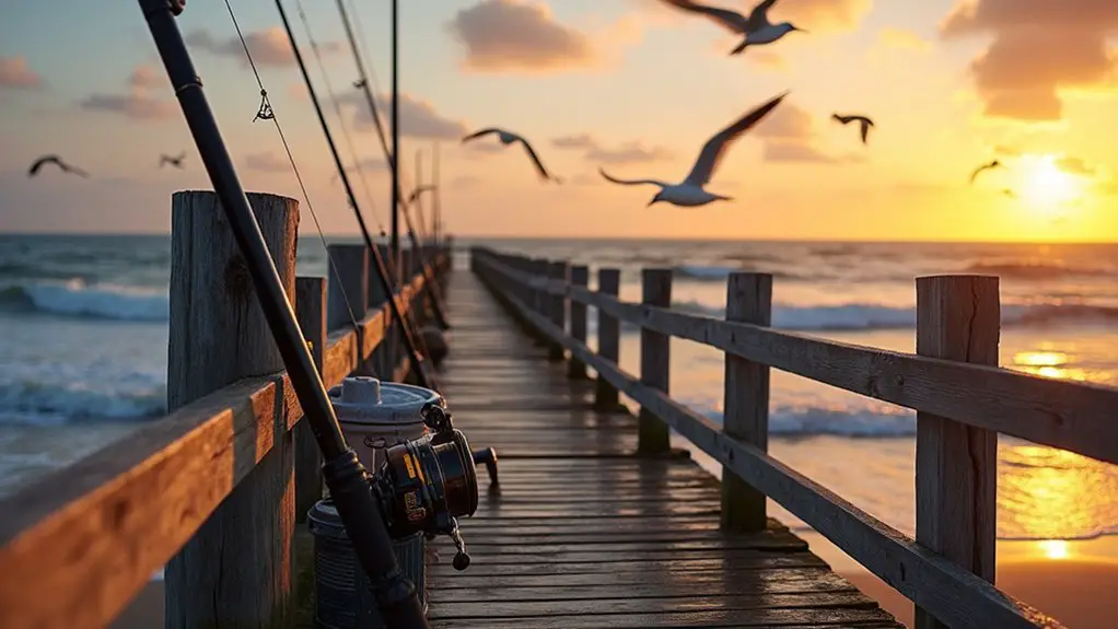 Are Surf Rods Good for Pier Fishing? – Surfcasting Republic